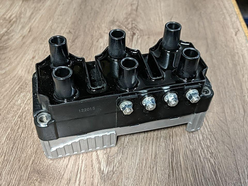 Ignition coil pack 6-cyl wasted spark (ignition module missing) - MaxxECU